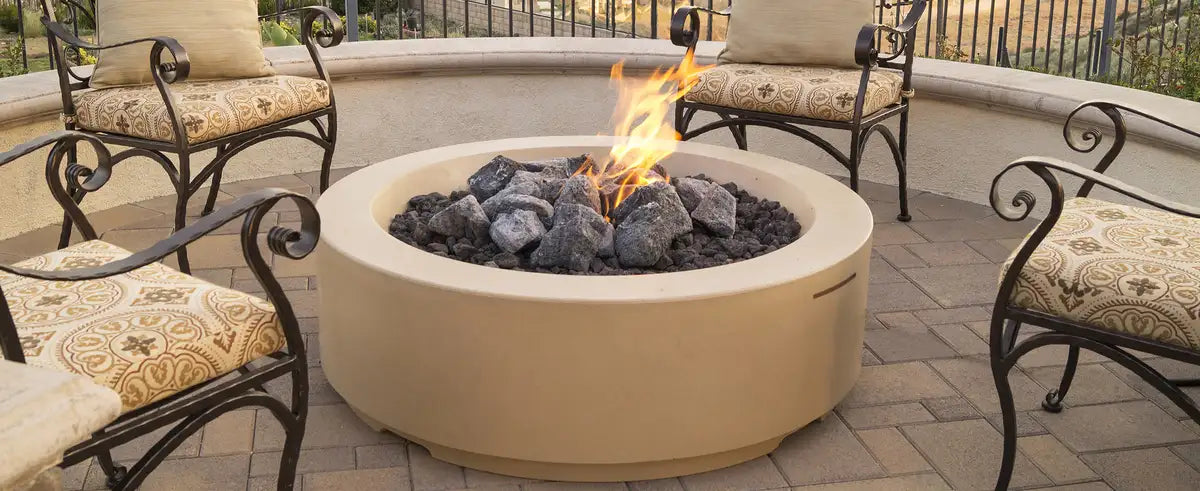 Buy Round Fire Pit Tables | The Great Fire Company