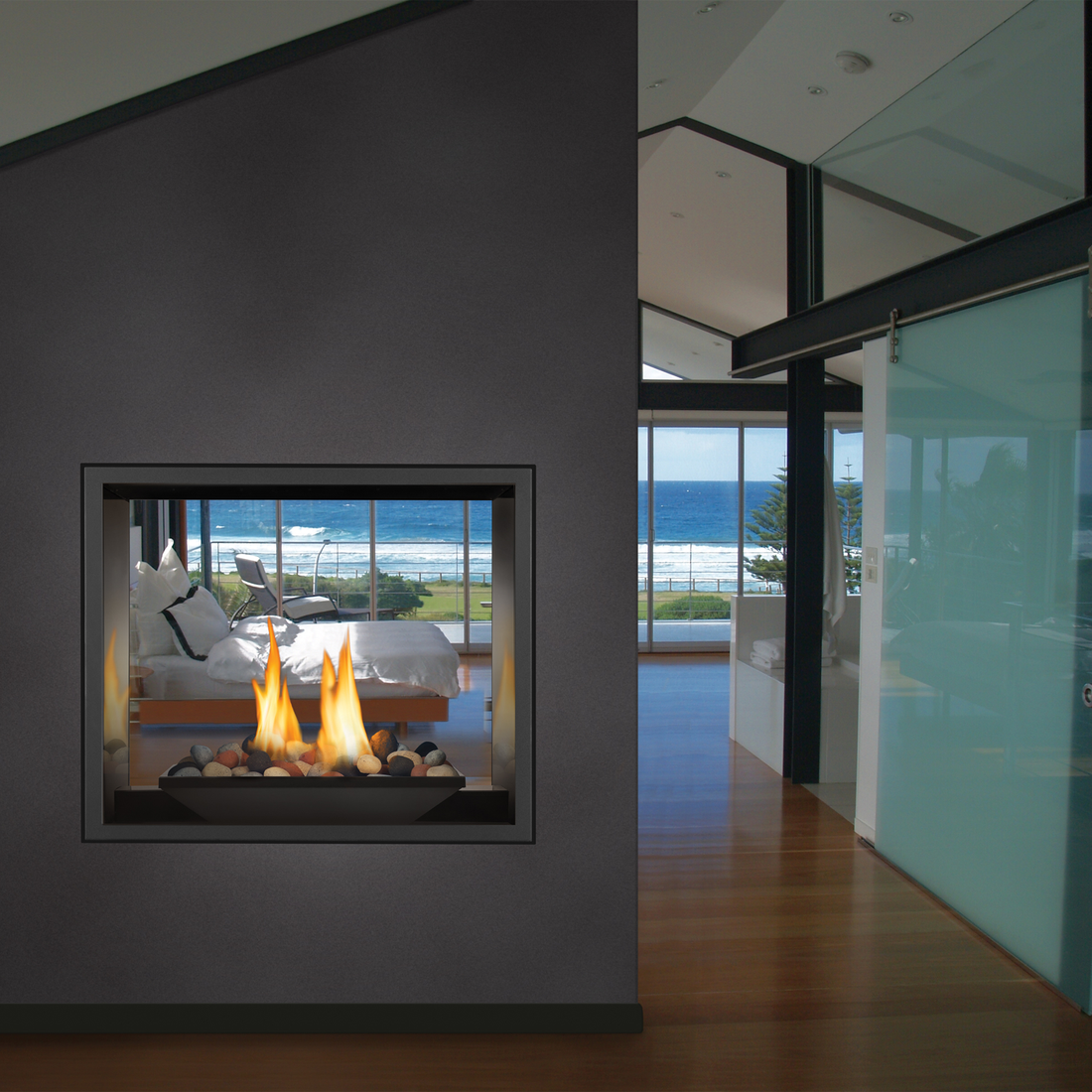 Napoleon High Definition 81" Gas Fireplace – The Great Fire Company