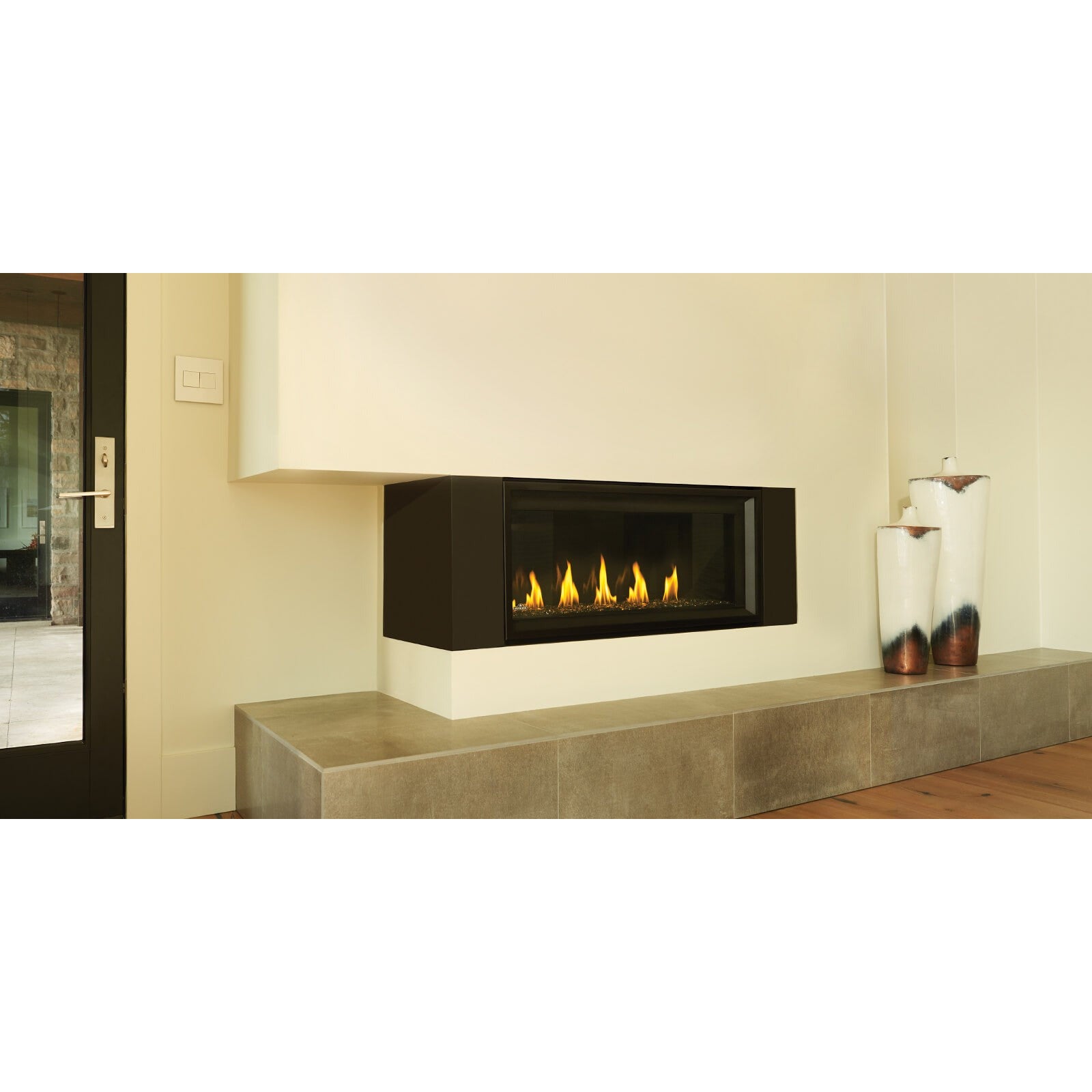 Napoleon Vector Series 50" Single-Sided Gas Fireplace – The Great Fire ...