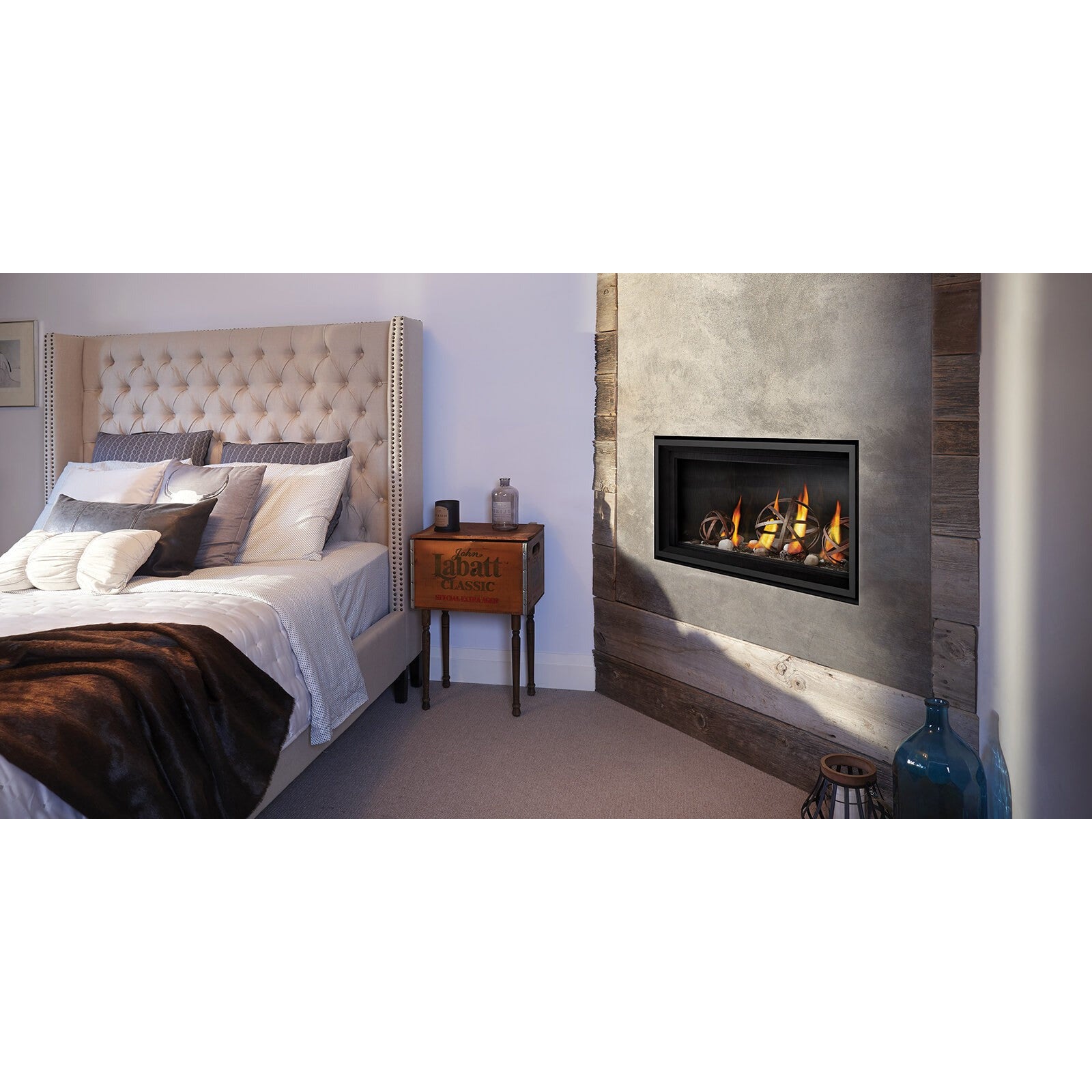 Napoleon Vector Series 62" Single-Sided Gas Fireplace – The Great Fire ...
